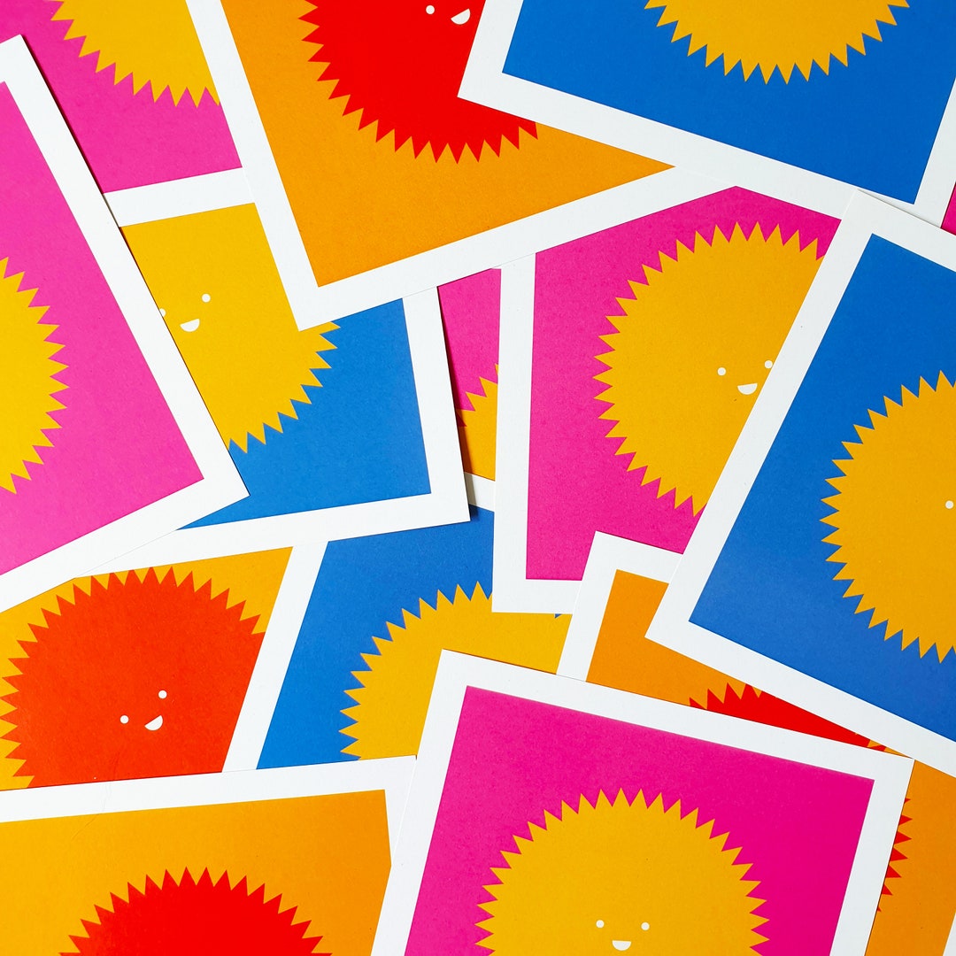 Sunny Dave Print - Etsy Österreich