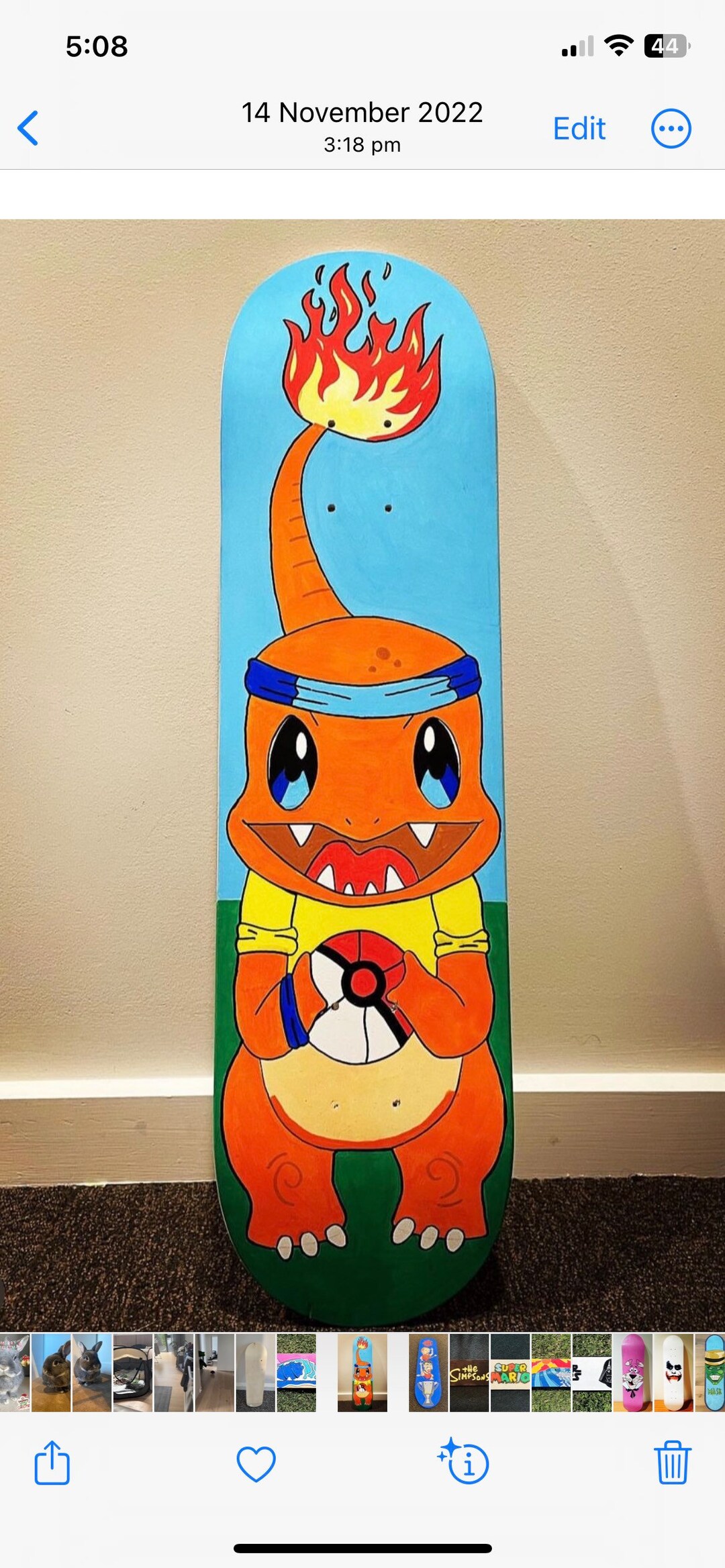 Pokémon Skateboard Deck - Etsy