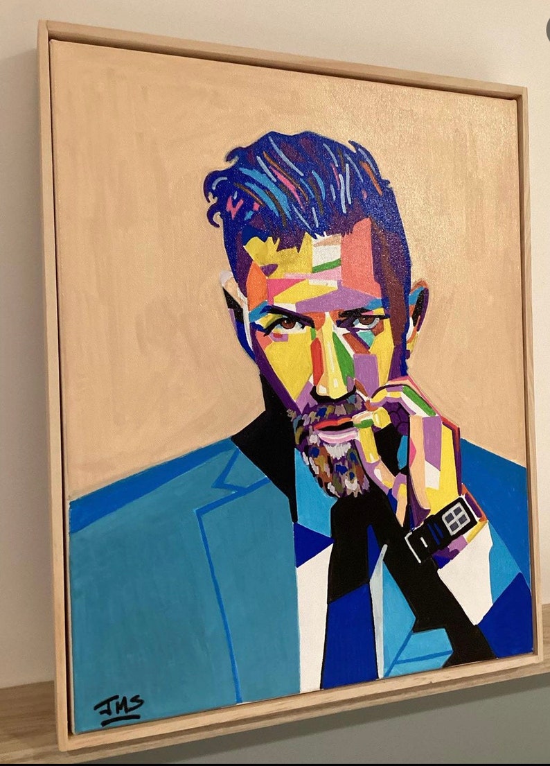 Conor Mcgregor Original Acrylic Canvas - Etsy