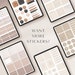 Digital Sticky Notes Neutral Tones, iPad Stickers Digital Planner, to ...