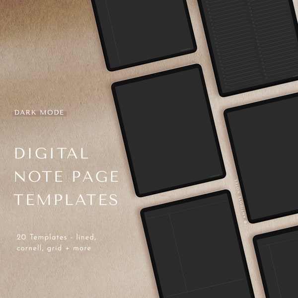 Goodnotes Template - Etsy