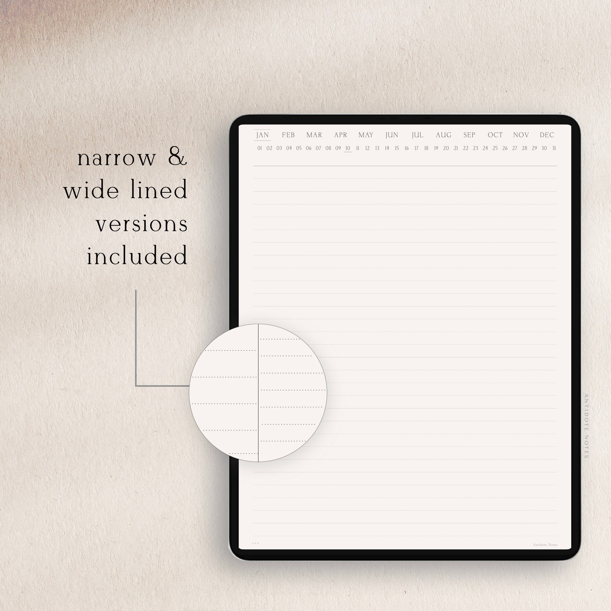 Digital Daily Journal 365 Pages for Ipad Goodnotes - Etsy Sweden