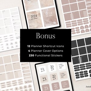 2024 Digital Planner BUNDLE 2024 Planner, Daily Journal, Digital ...