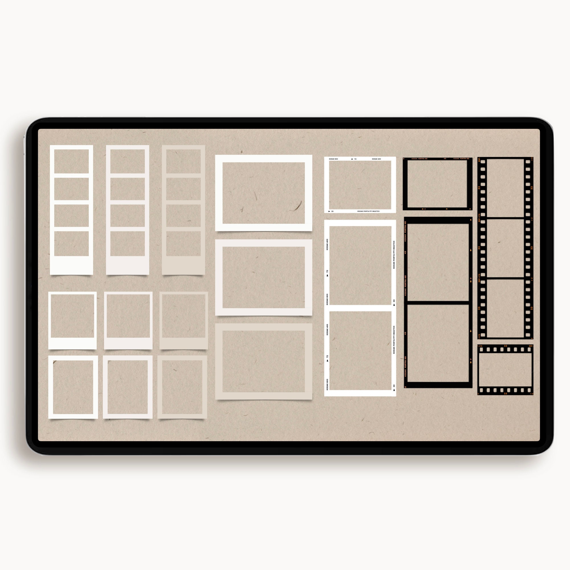 Digital Stickers - Moodboard Journal, Digital PNG Stickers for iPad ...