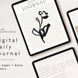Digital Daily Journal 365 Pages for ipad goodnotes | Etsy
