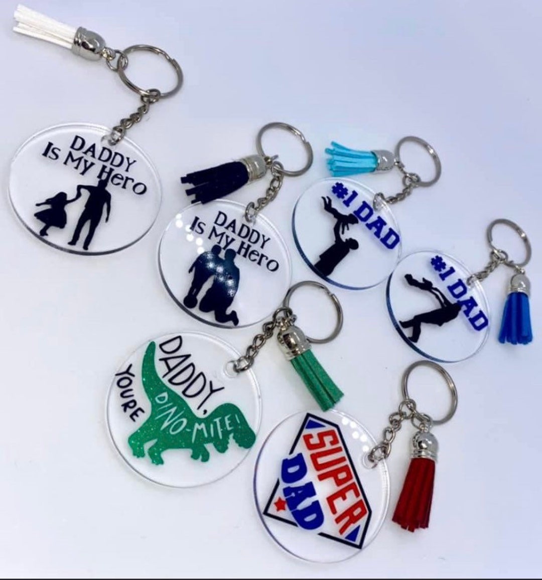 Father’s Day Keyrings - Etsy