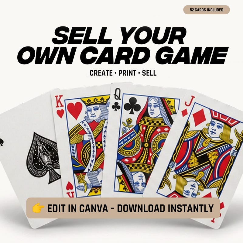 52 Card Decks - Etsy
