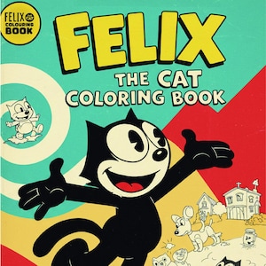 felix the cat coloring book