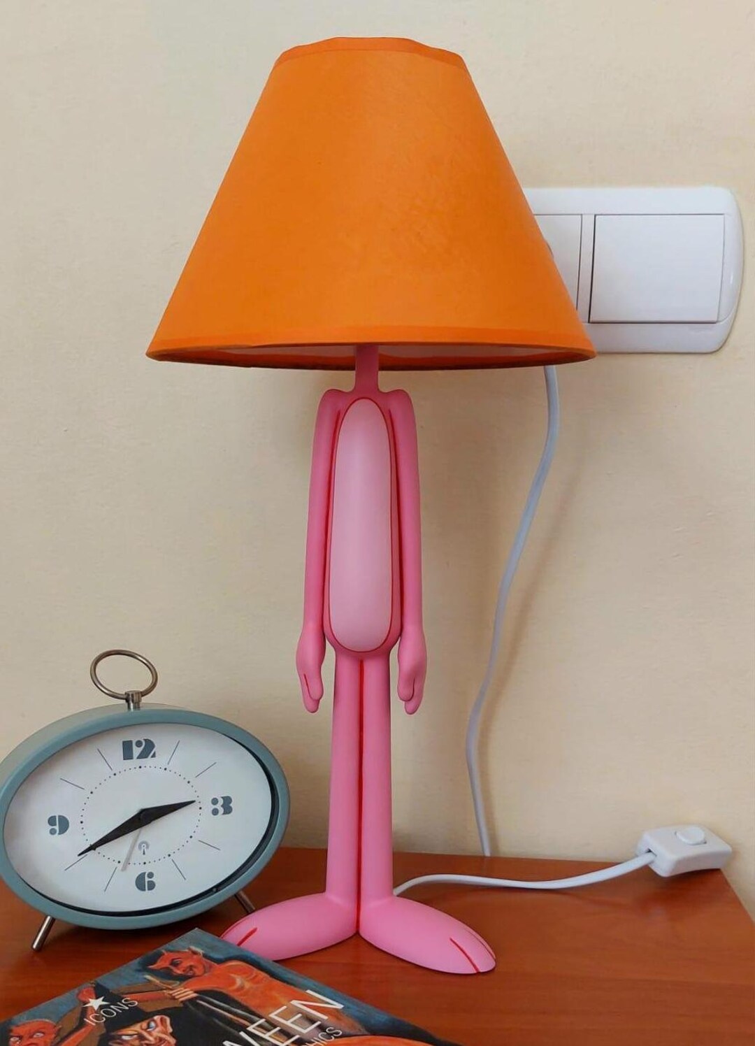 Pink Panther Lamp - Etsy