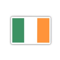 Vinyl Stickers Flag Eire Ireland Irish Republic Dublin Car Window ...