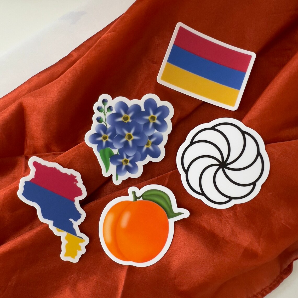 Armenia Sticker Pack | Vinyl Stickers | Armenian Flag Gift | Forget-me ...