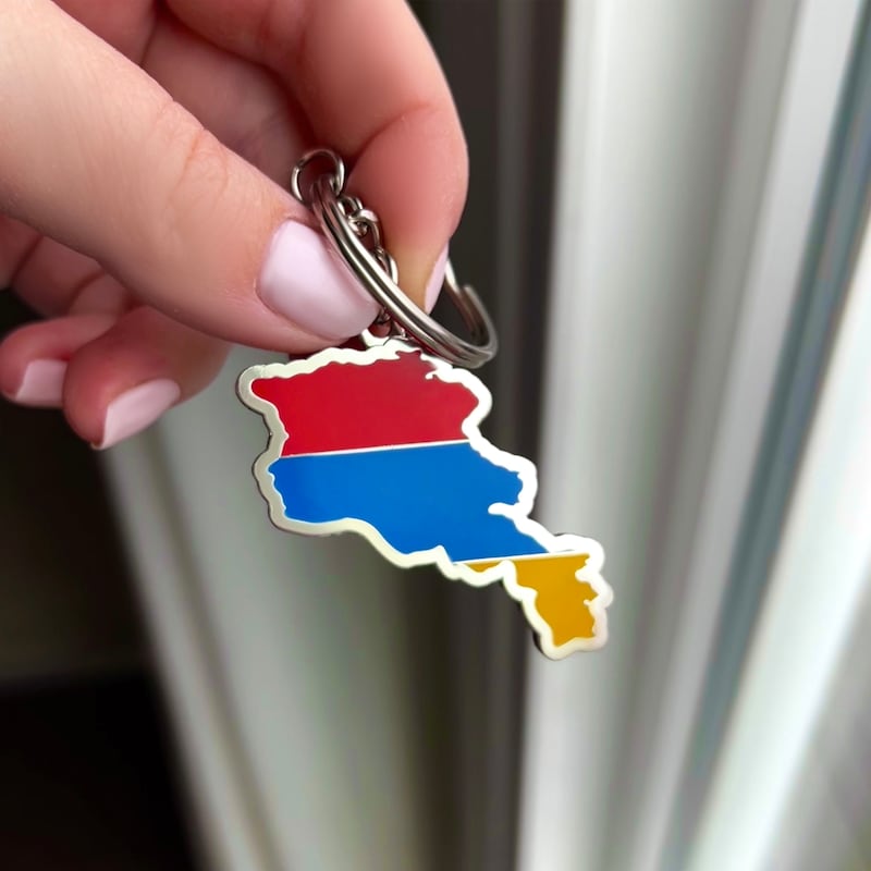Flag Keychain - Etsy