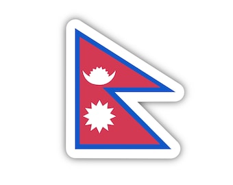 Nepal Coat of Arms Emblem Stickers - Etsy
