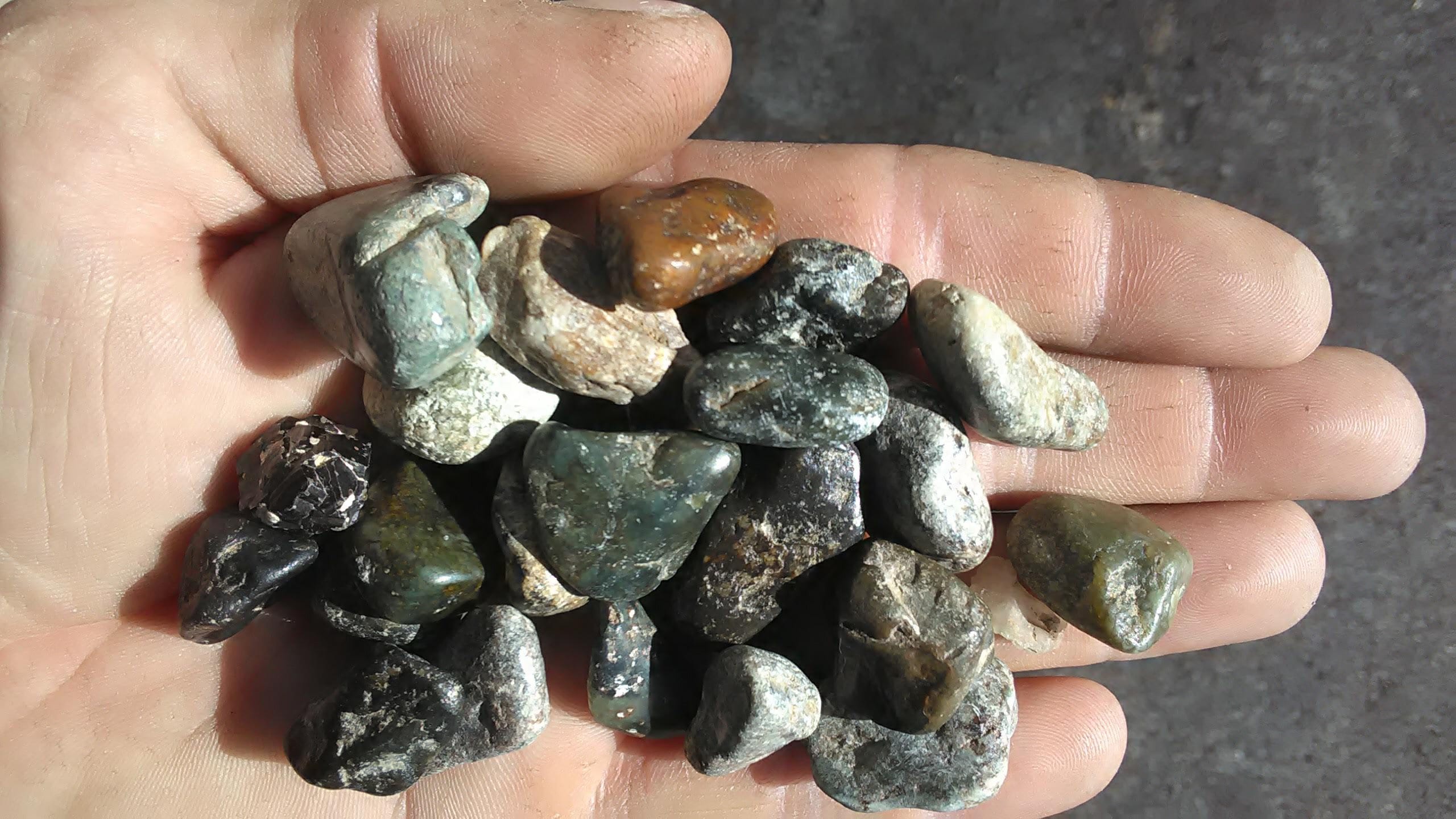 Raw Jade River Made Natral Beads. - Etsy