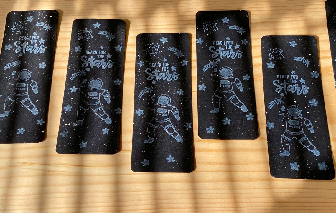 Astronaut bookmark Teachers gifts astronomy lovers dancing | Etsy