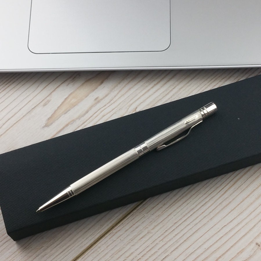 Earl Silver Ball Point Pen - Etsy