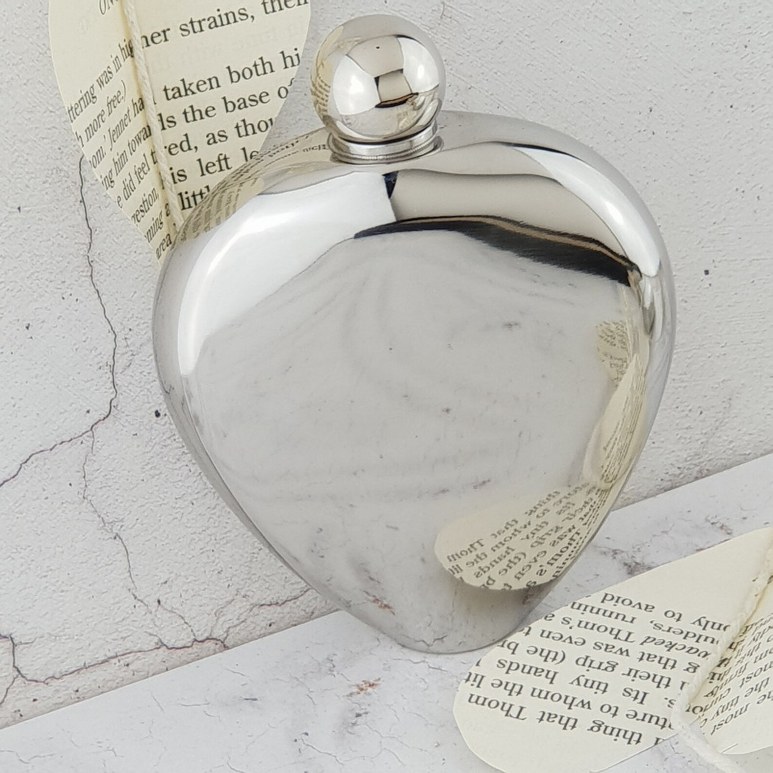 Heart Shaped Valentines Hip Flask Personalised - Etsy