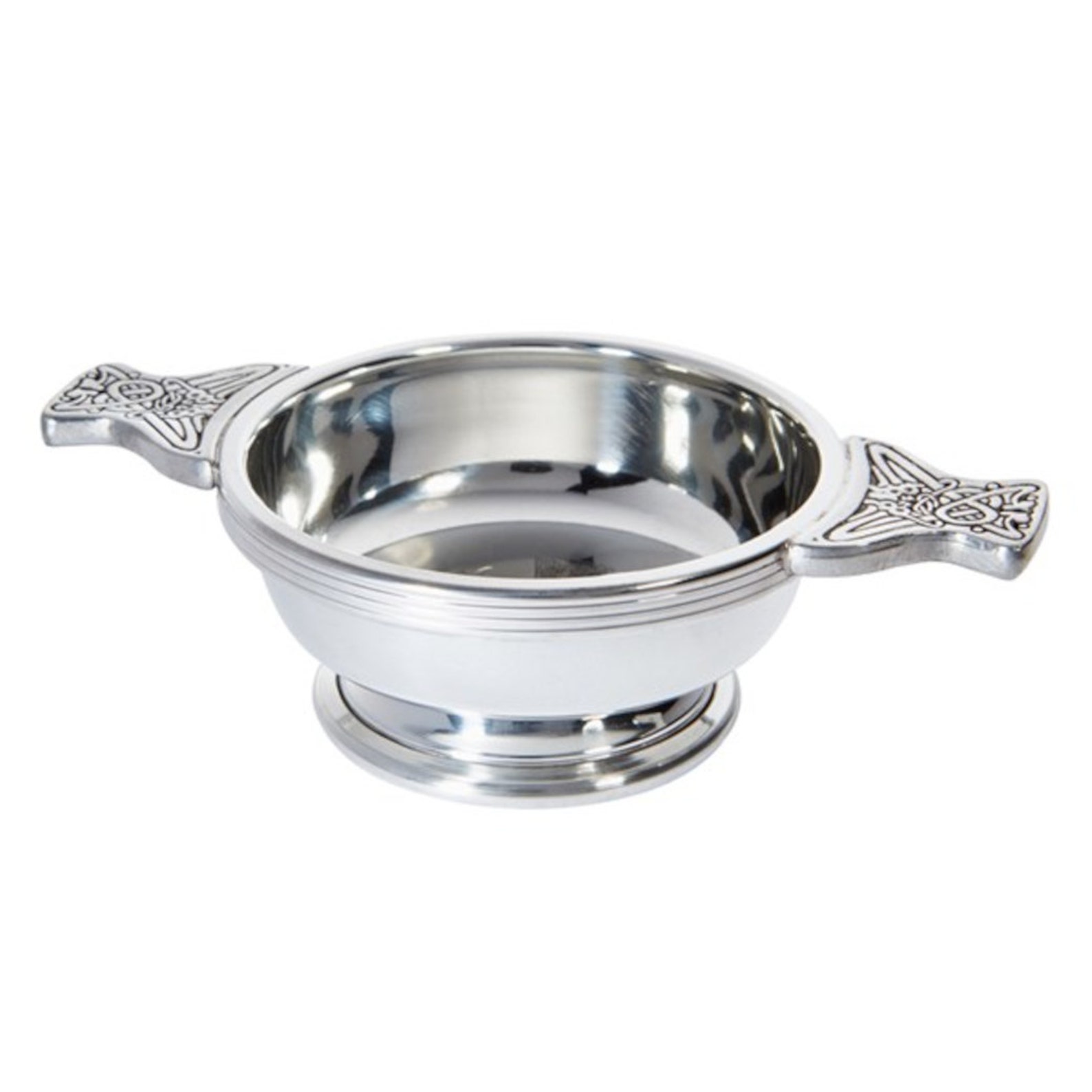 Pewter Quaich With Thistle Design - Etsy