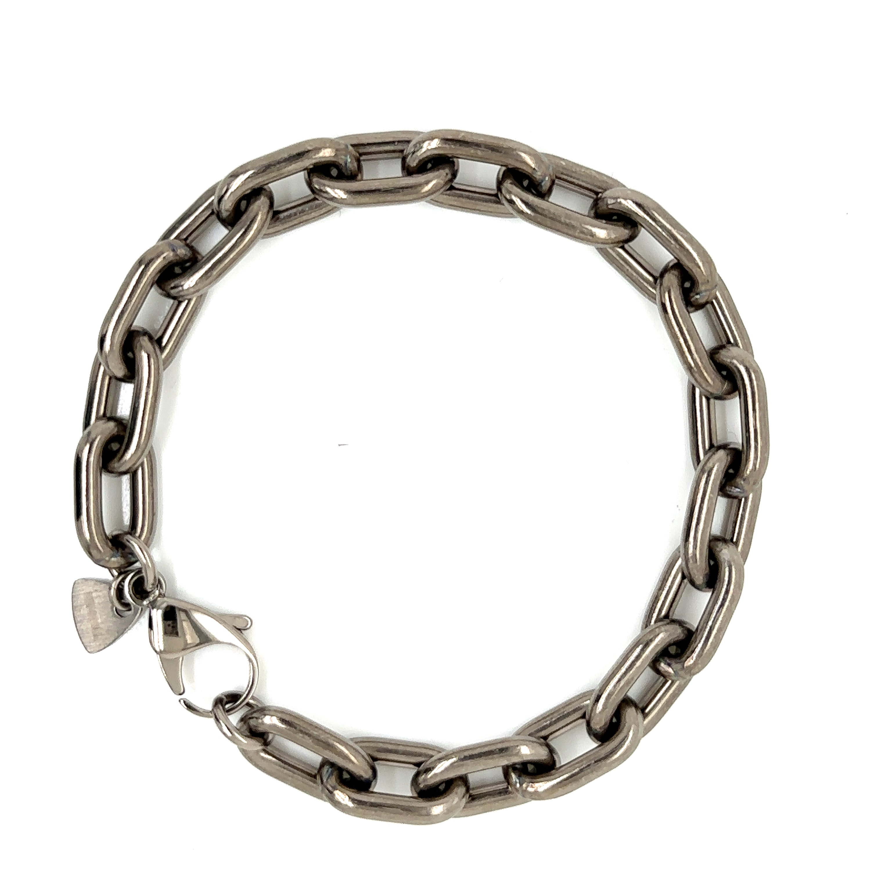 Men's Titanium Chunky Anchor Chain Bracelet - Etsy