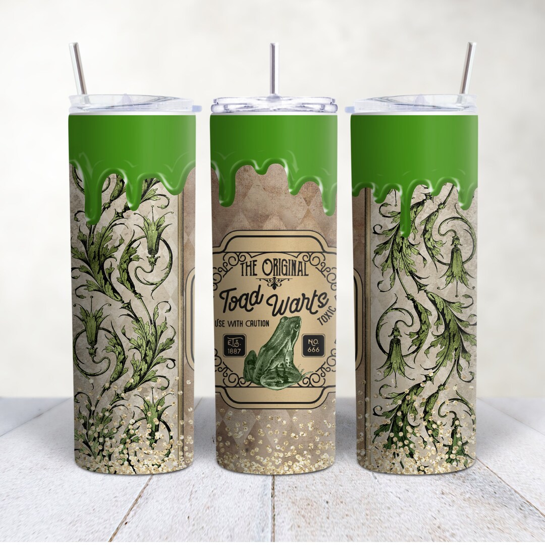 Frog Potion Halloween 20oz Skinny Tumbler/halloween - Etsy