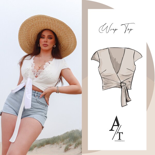 Wrap Top Pattern - Etsy