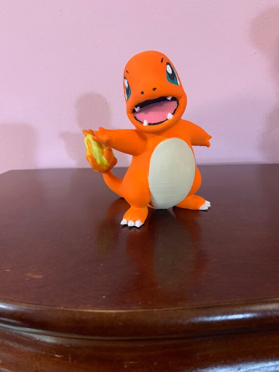 Charmander 3D Printed Figurine | Etsy