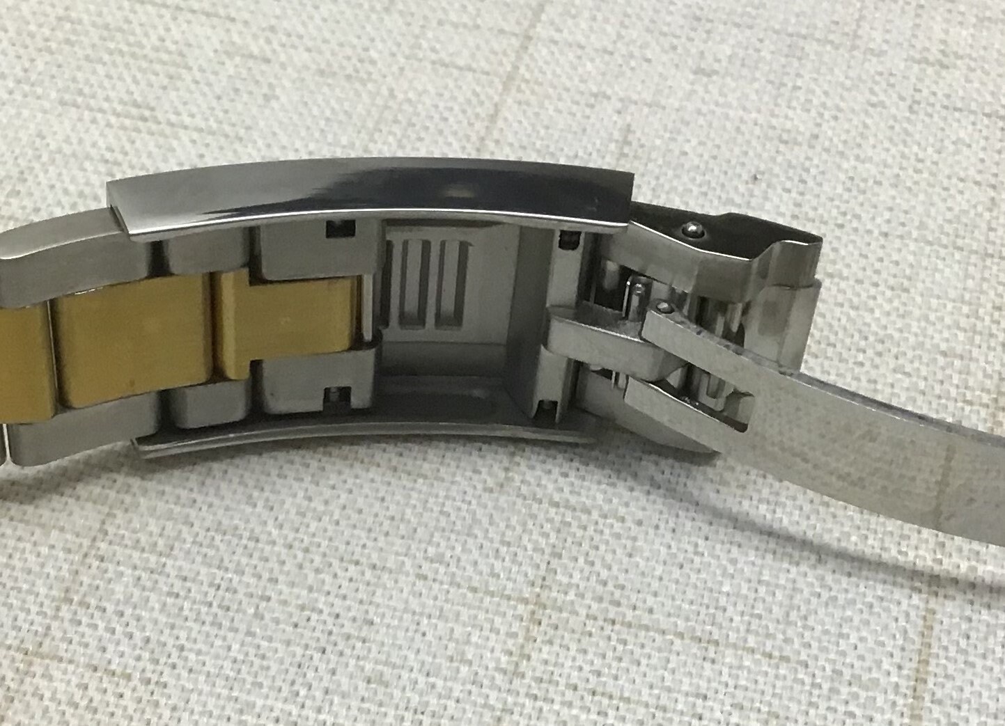 Submariner Style Two-tone Mod. Sapphire Crystal Display Case - Etsy