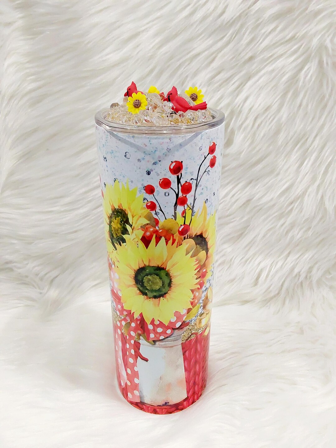 Cardinal Tumbler, Cardinal Memorial Tumbler, Cardinal Topper for ...