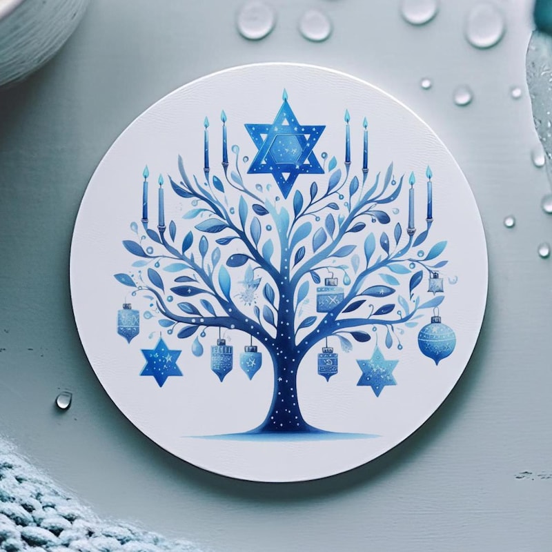 Jewish Home Coaster - Etsy
