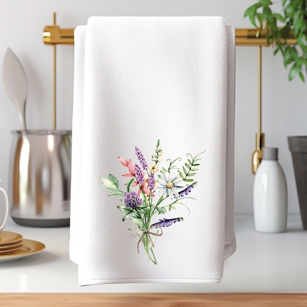 Floral Bath Towel - Etsy