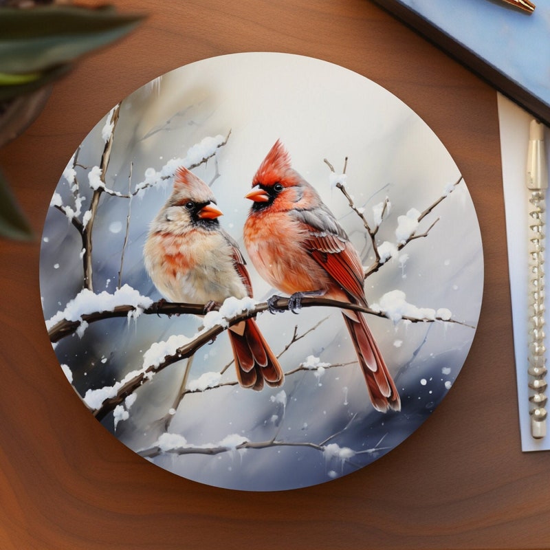 Cardinal Table Decor - Etsy
