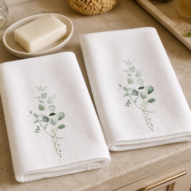 Cream Bathroom Hand Towels - Etsy