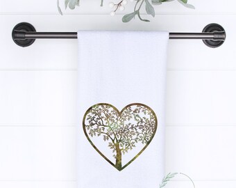 Tree Bath Towel | Etsy