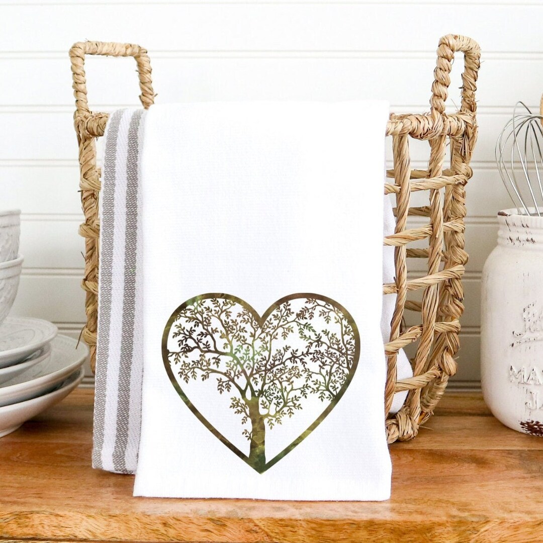 Tree of Life Towel Guest Bath Decor Bathroom Hand Towel - Etsy
