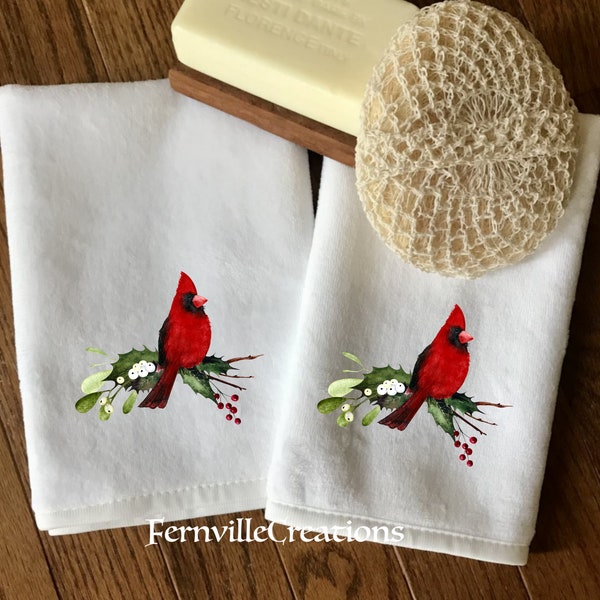 Cardinal Towels - Etsy