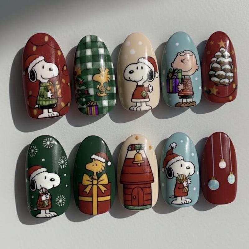 Cute Winter Nail Designs - Etsy