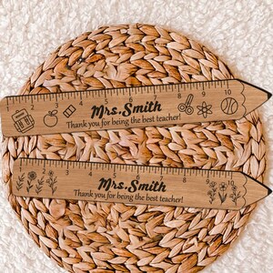 Teacher Rulers Svg Laser Cut Files, Teacher Pencil Svg, Teacher Gift ...