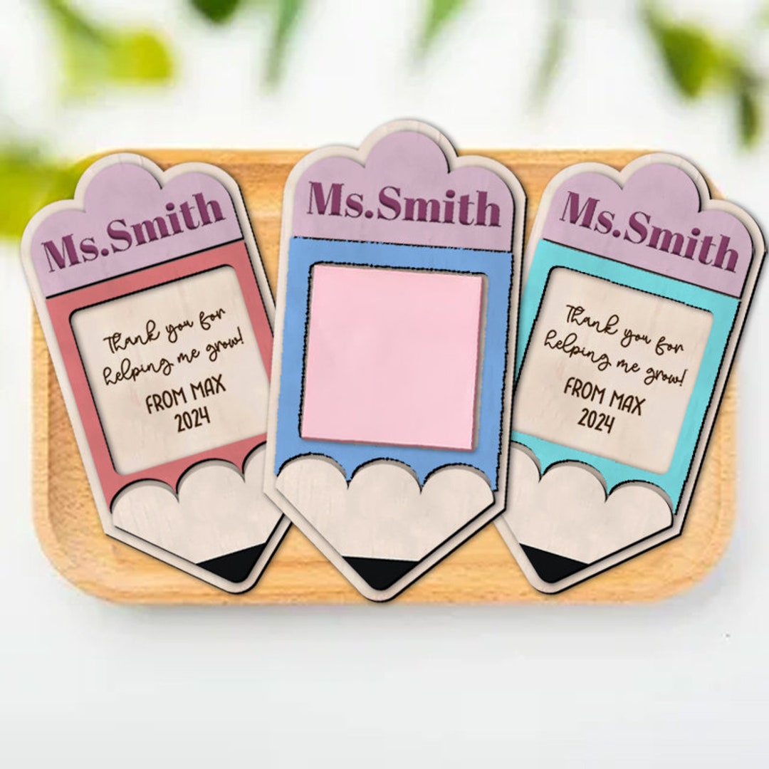 Teacher Note Pad SVG, Pencil Note Pad Svg, Teacher Gift Svg, Teacher ...