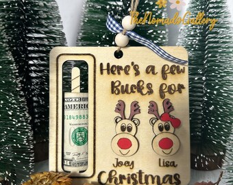 Money Holder Ornament File A Few Bucks - Etsy