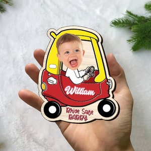 Drive Safe Daddy Gift SVG Cut File, Custom Car Visor Clip Photo SVG ...