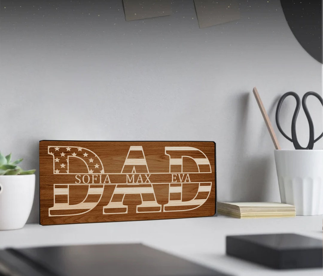 Personalized Gifts for Dad, Dad SVG Cut File Sign, Father's Day Gift ...