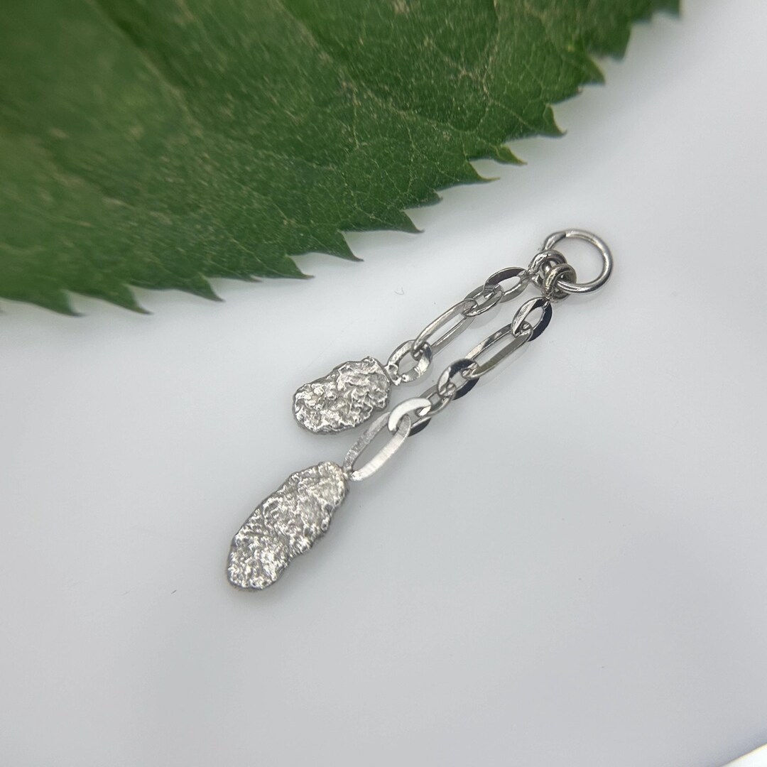 MAYA Jewelry Golden Age Chain/charm 14kt White Gold for Helix, Flat ...