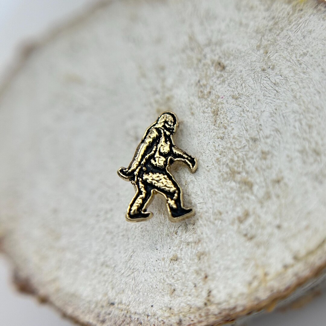 Bigfoots Aka Sasquatch From Body Gems 14K Yellow Gold 1.2mm 16g ...