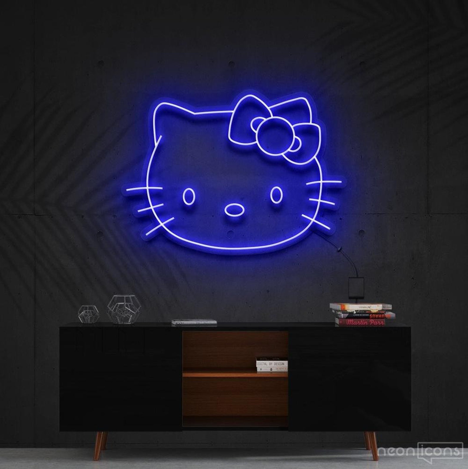 Hello Kitty LED néon sign Hello Kitty neon sign Hello Kitty | Etsy