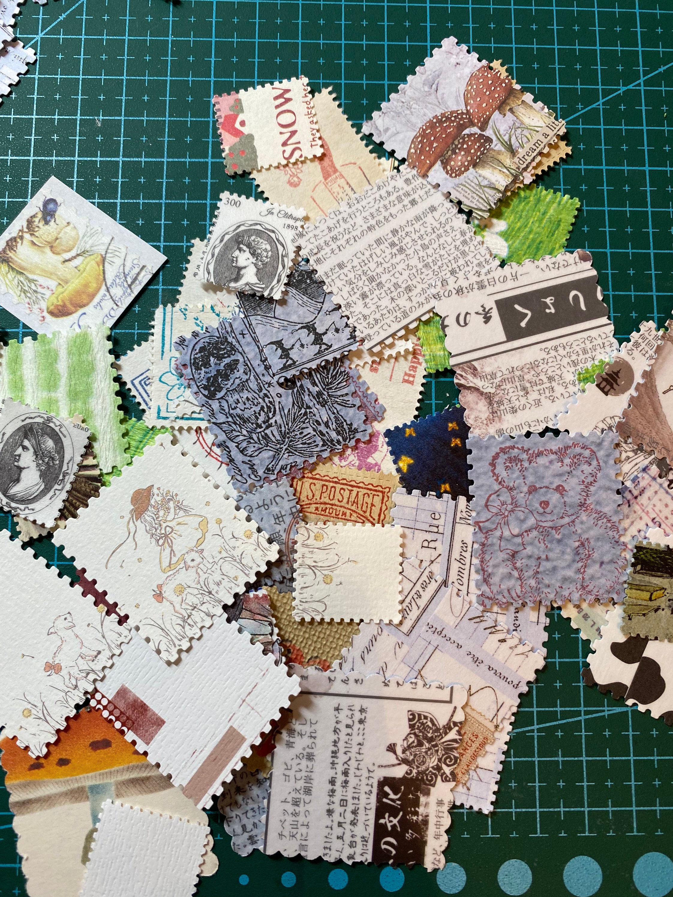 Handcraft Stamps none Postal 120 Pieces - Etsy