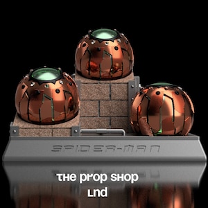 Green Goblin Pumpkin Bomb Stand - Triple Pumpkin Bomb Stand STL ...