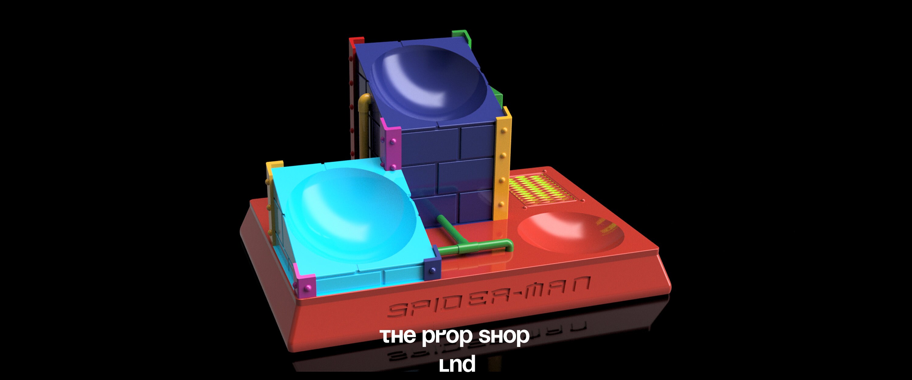 Green Goblin Pumpkin Bomb Stand - Triple Pumpkin Bomb Stand STL ...