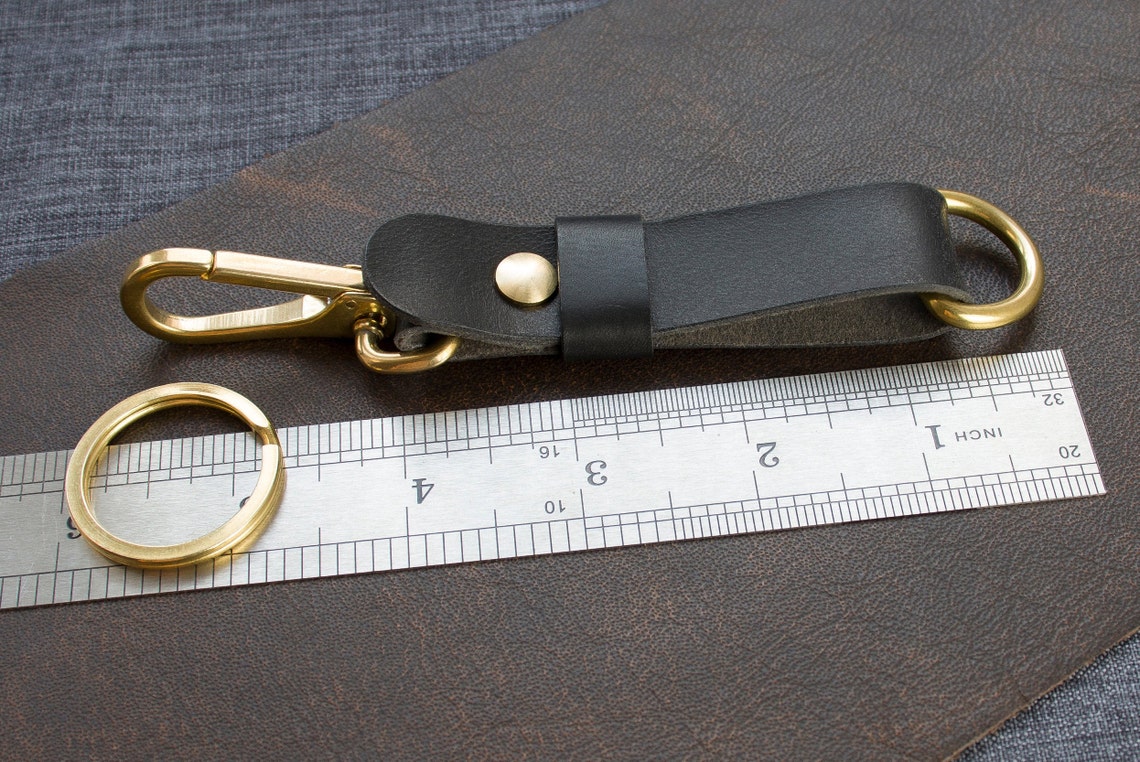 Belt Clip, Key Clip, Leather Key Chain, Key Holder, Keychain for ...