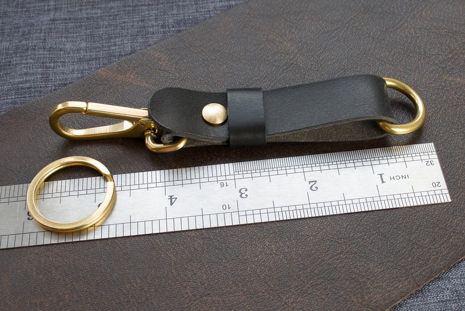 Belt Clip, Key Clip, Leather Key Chain, Key Holder, Keychain for ...