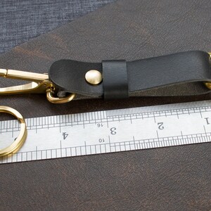 Belt Clip, Key Clip, Leather Key Chain, Key Holder, Keychain for ...